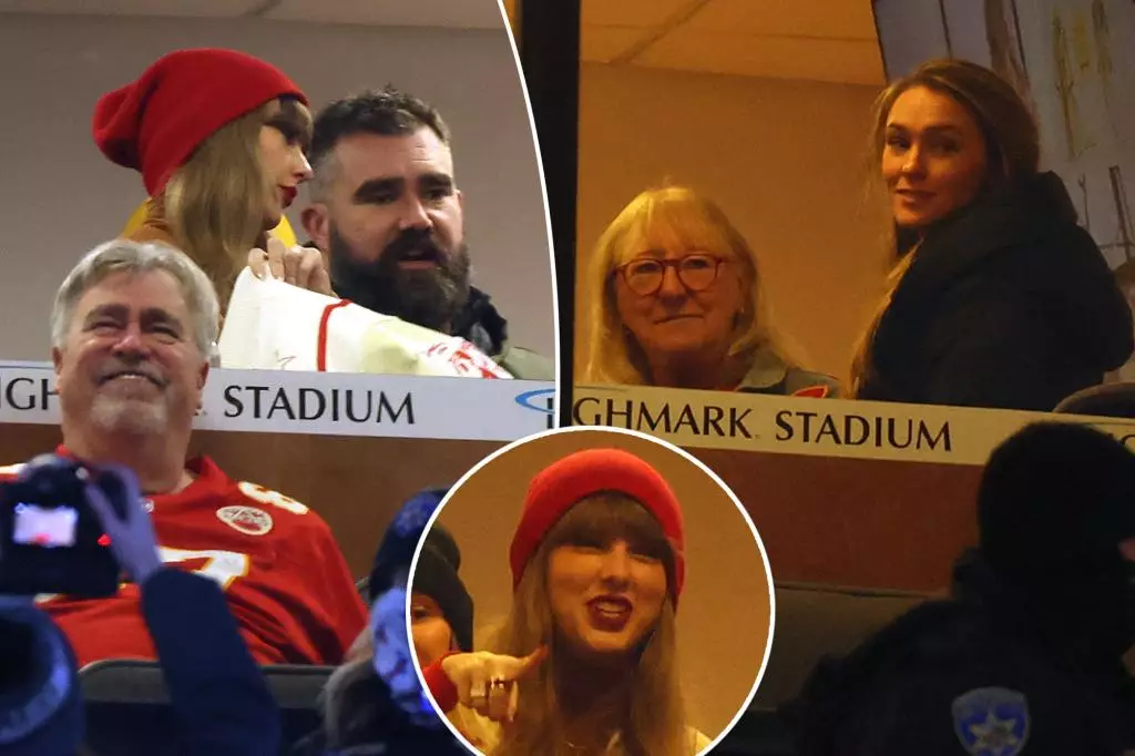 Swift and Kelce Families Unite: Taylor Swift Joins Travis Kelce's Siblings to Cheer on Kansas ...